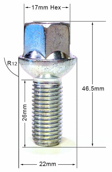 Compare Lowest Prices Get Great Savings 17mm Hex M12x1 25 Acorn Lug compare-lowest-prices-get-great-savings-17mm-hex-m12x1-25-acorn-lug